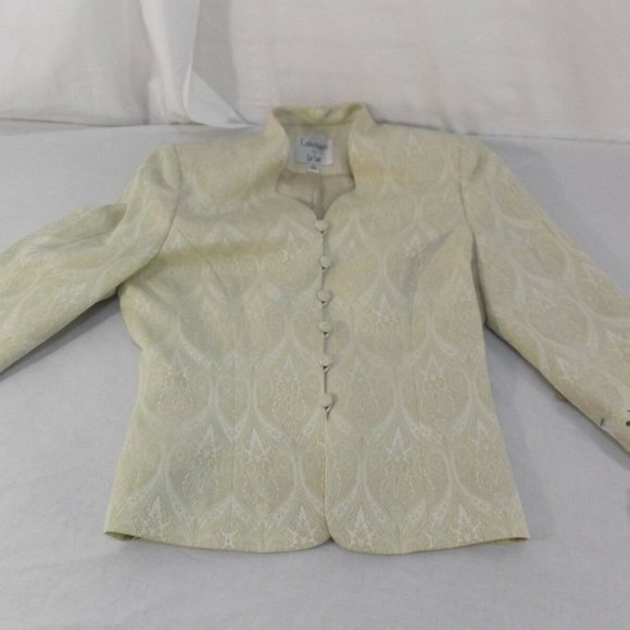 Jackets & Coats | Sz8 Collections For Le Suit Cream Ginger Designs ...